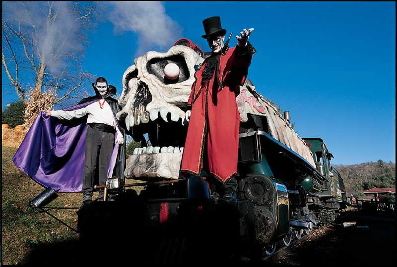 High Mountain Cabin Rentals: Tweetsie Railroad Ghost Train Halloween ...